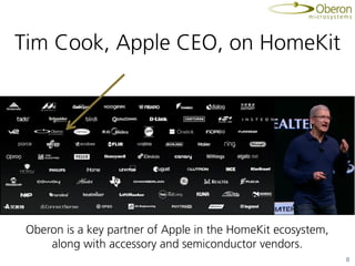 Introduction to Oberon HomeKit SDKs | PPT