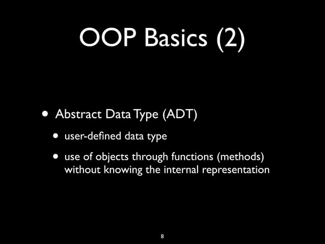 Introduction to Object Oriented Programming & Design Principles | PDF | Programming Languages ...