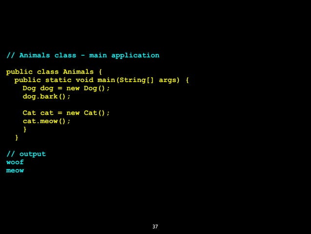 Introduction to Object Oriented Programming & Design Principles | PPT