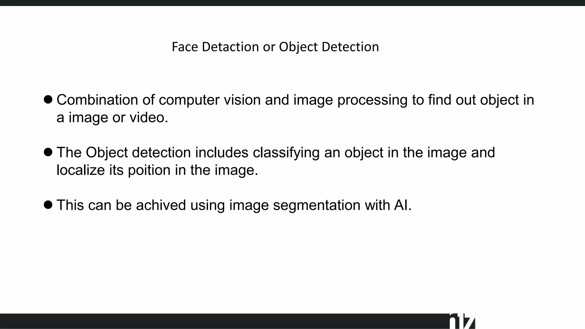 Introduction To Object Detection Pptx