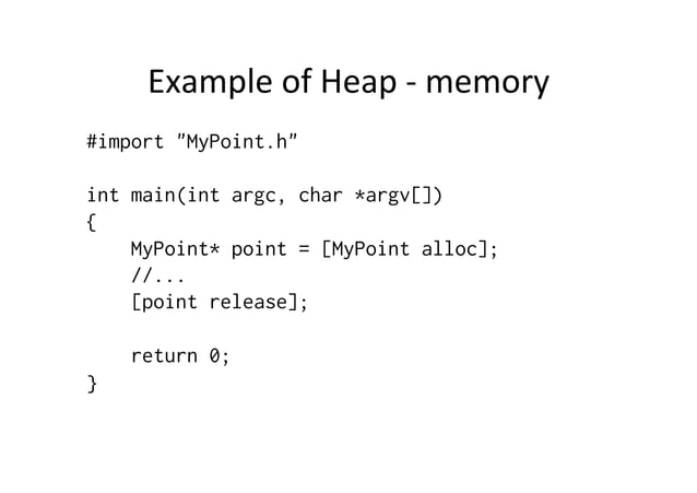 Introduction to objective c | PPT