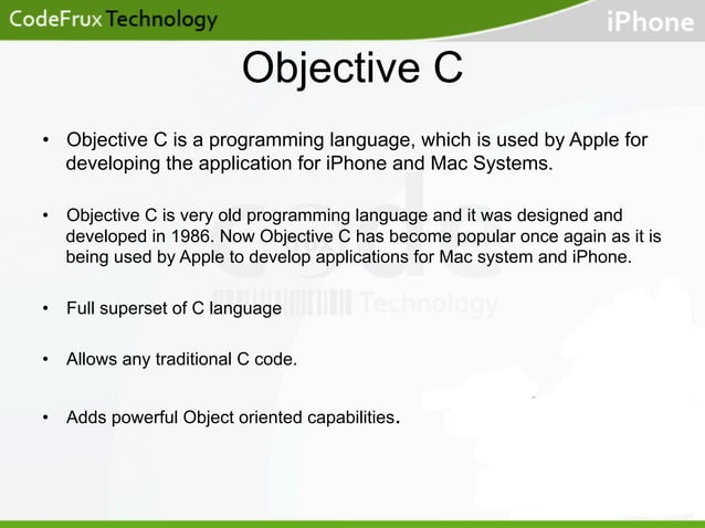 Introduction to objective c | PPT