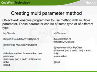 Introduction to objective c | PPT