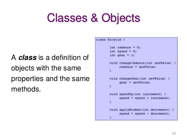 Introduction To Object Oriented Programming