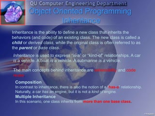 Introduction to object oriented programming | PDF