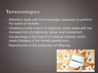 Introduction to obstetrics and gynaecology Nursing.pptx