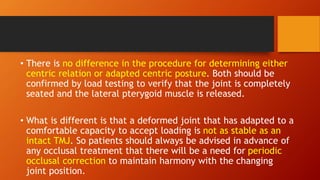 Introduction to occlusion | PPTX