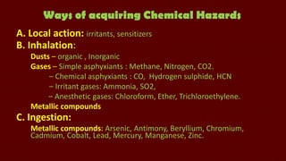 Introduction to occupational diseases | PPTX