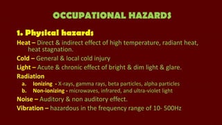 Introduction to occupational diseases | PPTX