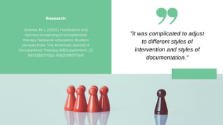 Introduction to Occupational Therapy Documentation | PDF