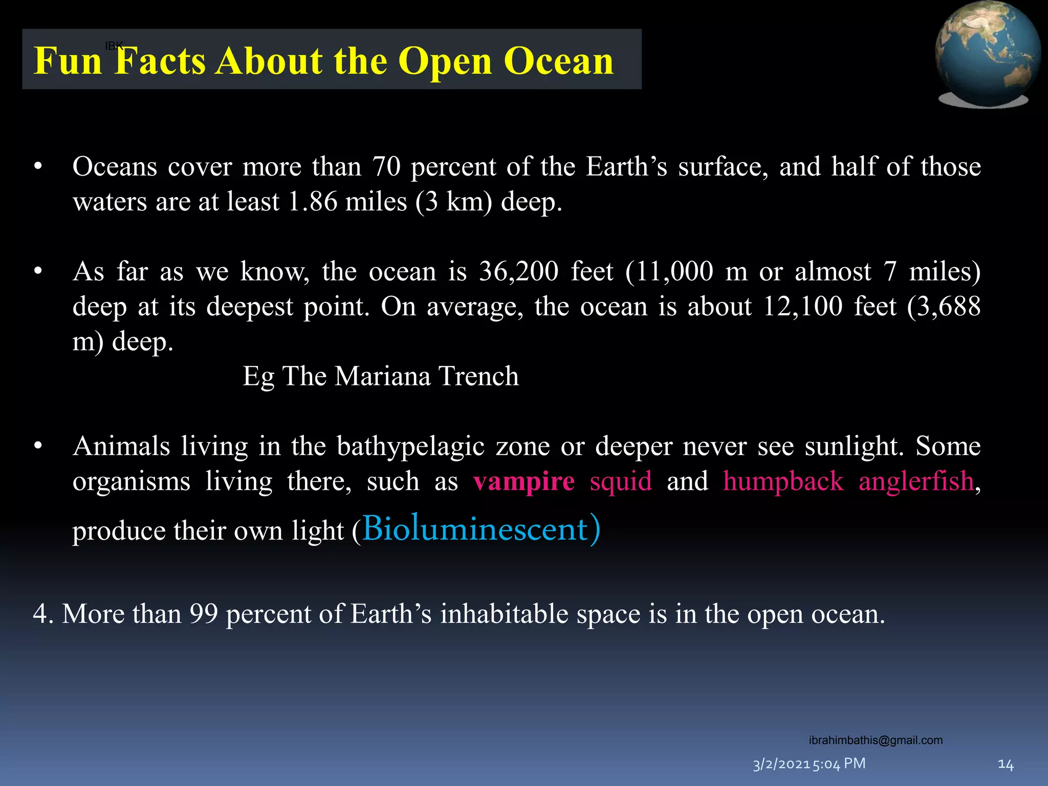Introduction to oceanography | PDF
