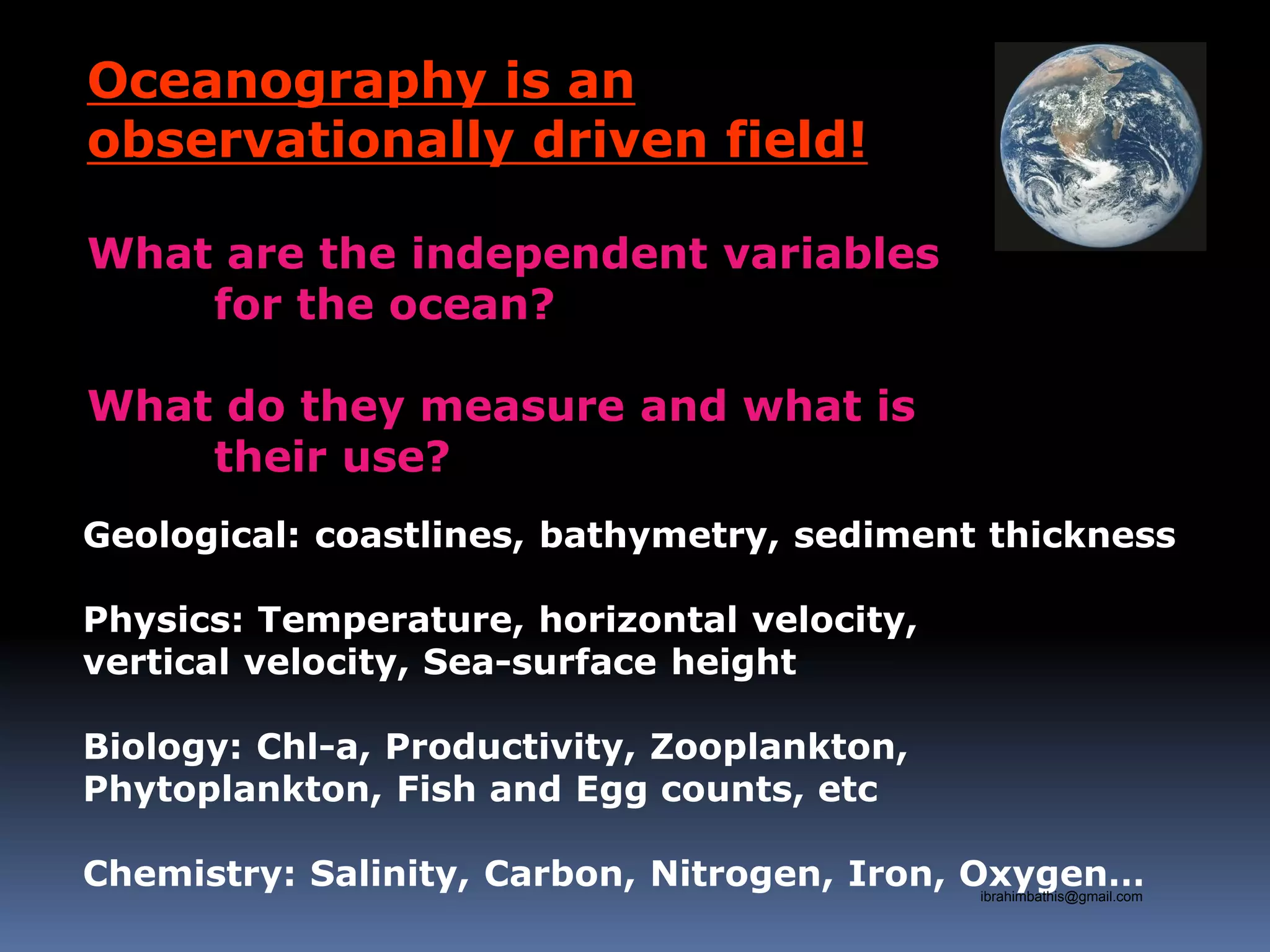 Introduction to oceanography | PDF