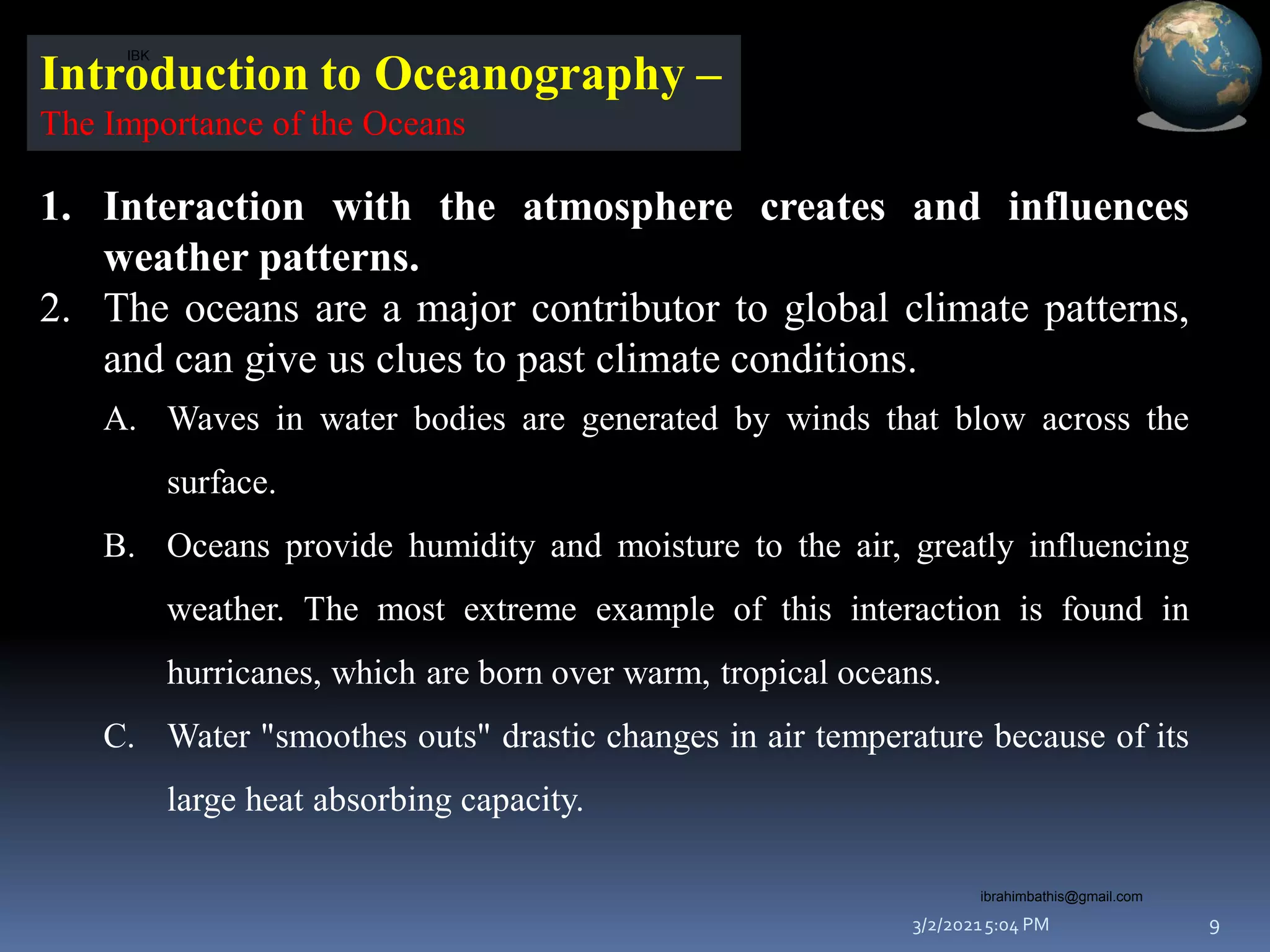 Introduction to oceanography | PDF