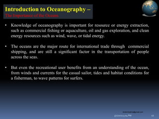 Introduction to oceanography | PDF