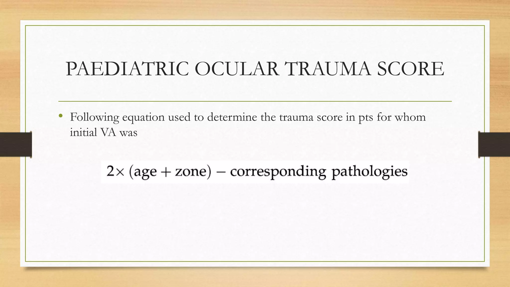 introduction to Ocular trauma.pptx