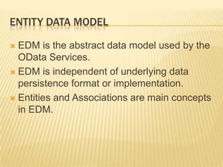Introduction to o data | PPT