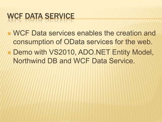 Introduction to o data | PPT