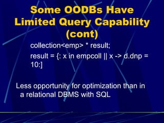 Introduction to odbms | PPT