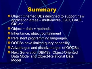Introduction to odbms | PPT