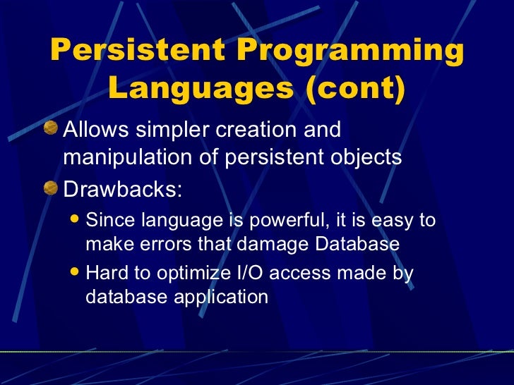 Introduction to odbms