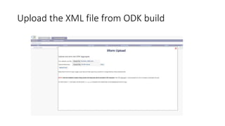 Introduction to odk | PPTX | Computing | Technology & Computing