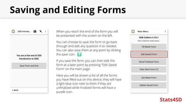Introduction to ODK - Part 6 - ODK Collect.pptx | Operating Systems | Computer Software and ...