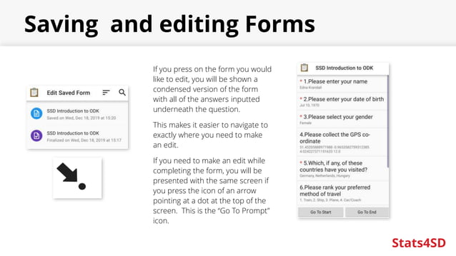 Introduction to ODK - Part 6 - ODK Collect.pptx | Operating Systems | Computer Software and ...