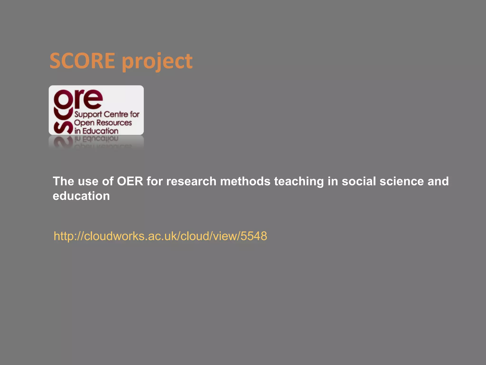 Introduction to OER | PPT