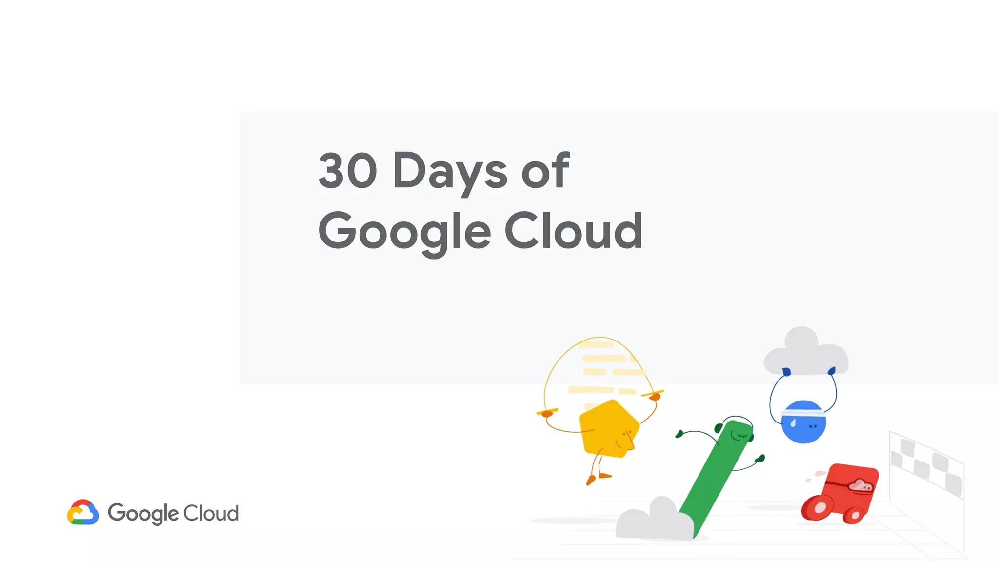 Introduction to of 30 Days of Google Cloud | PDF