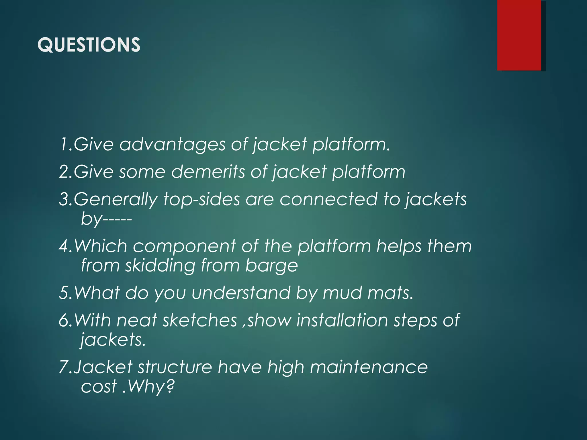 Introduction to offshore structure | PPT