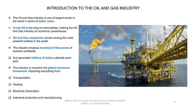 Introduction to oil and gas industry | PDF | Commodities | Economy