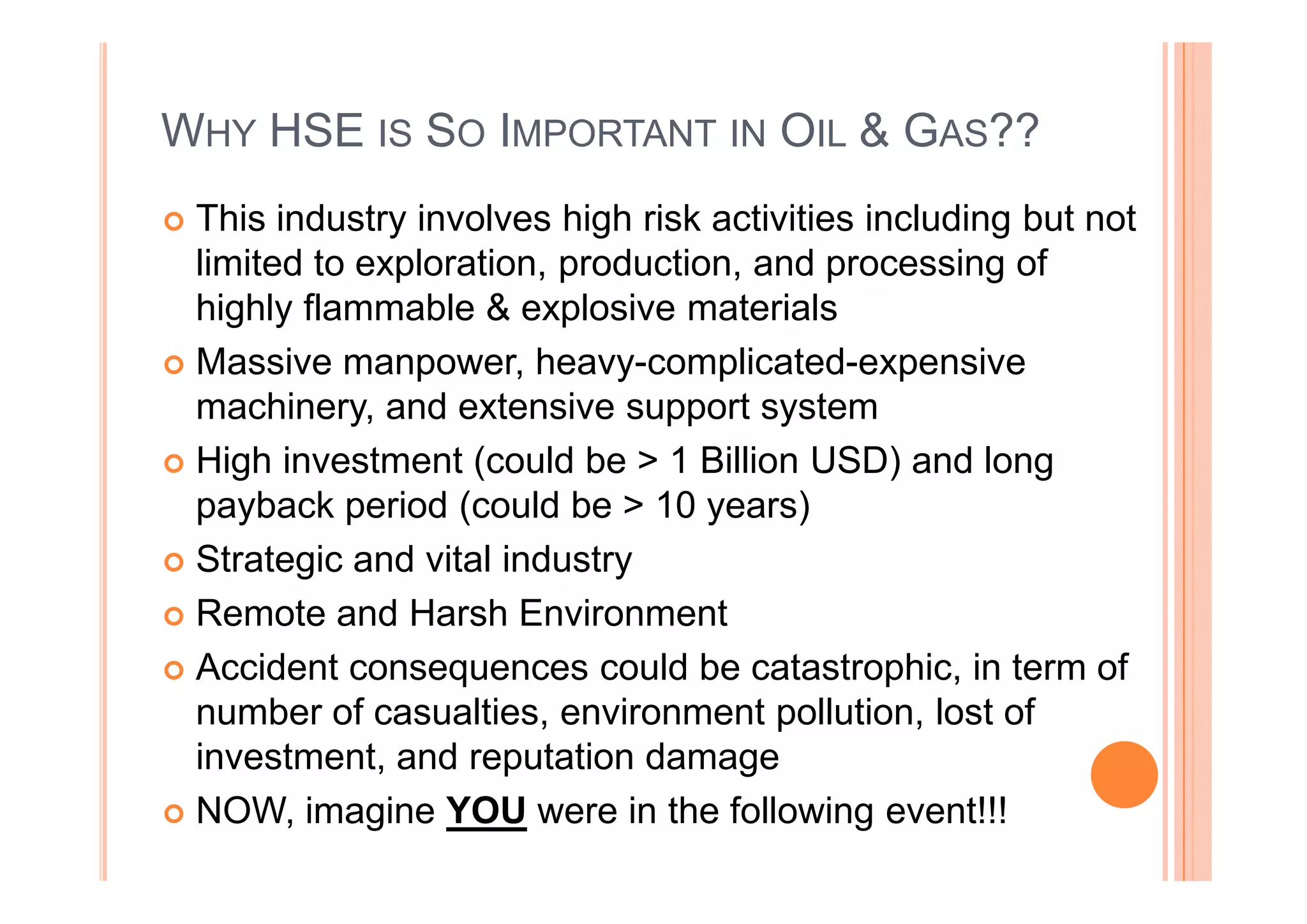 Introduction to oil & gas health safety environment | PDF Introduction to oil & gas health safety environment | PDF