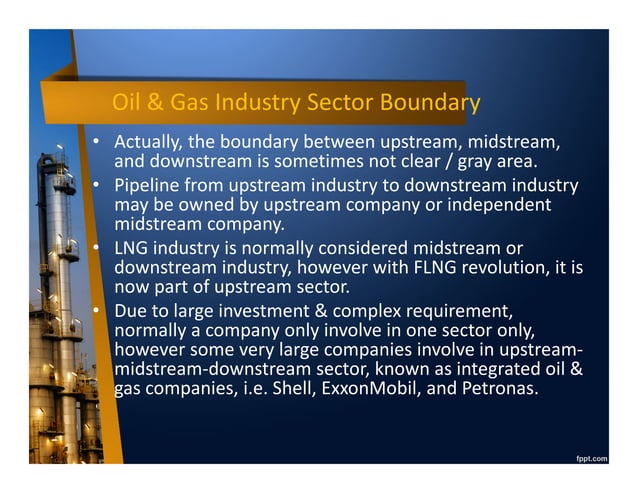 Introduction to Oil and Gas Industry - Upstream Midstream Downstream ...