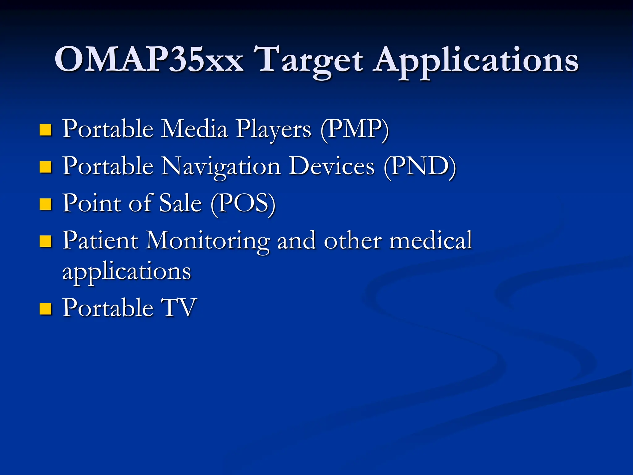 Introduction to OMAP 35x Platform engineering topic | PPT