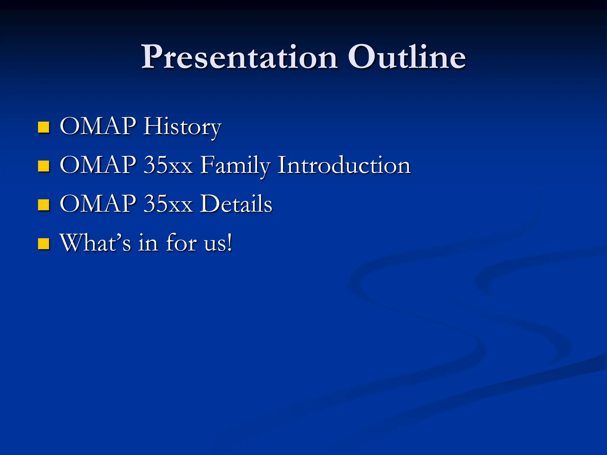 Introduction to OMAP 35x Platform engineering topic | PPT