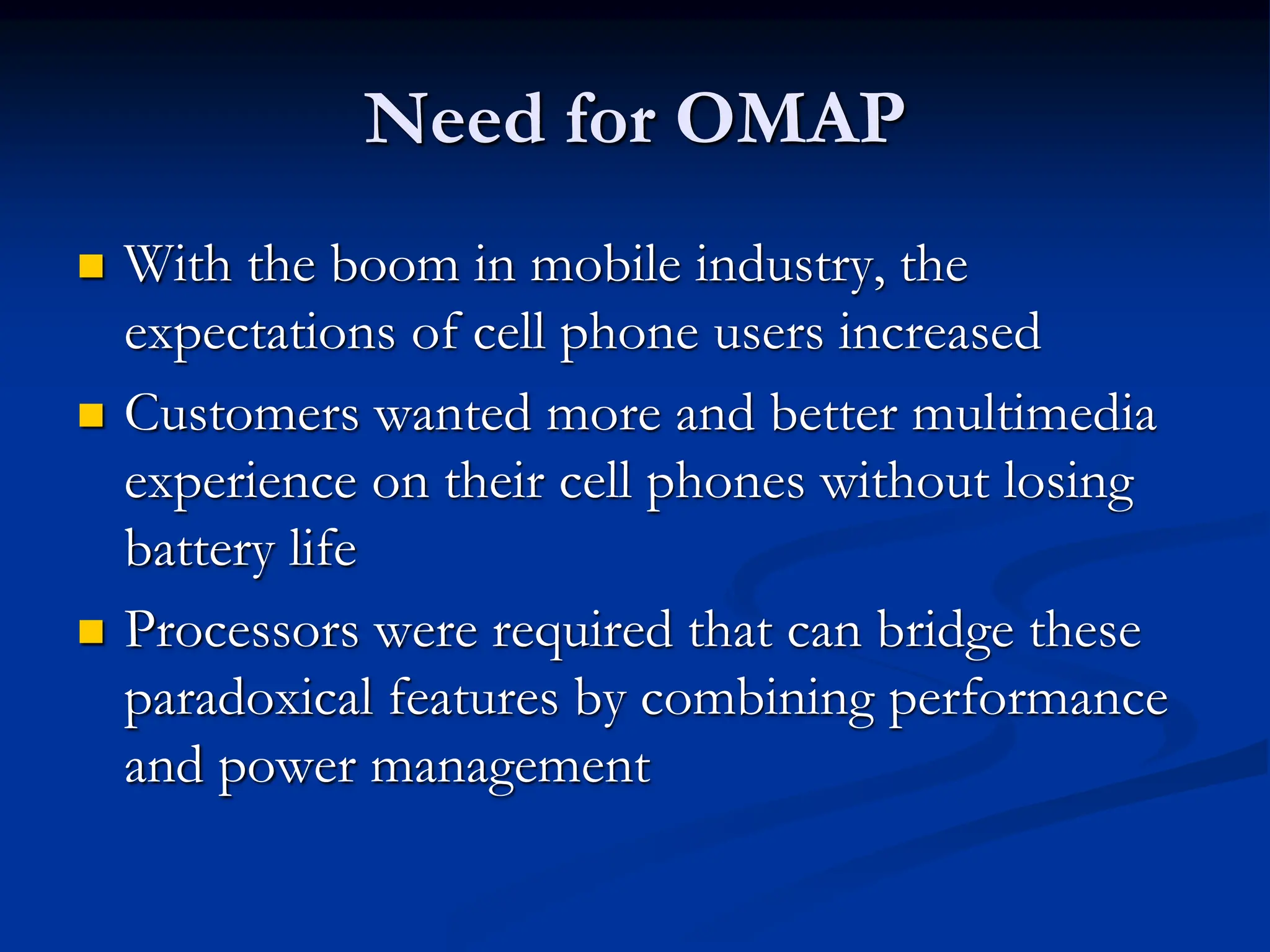 Introduction to OMAP 35x Platform engineering topic | PPT