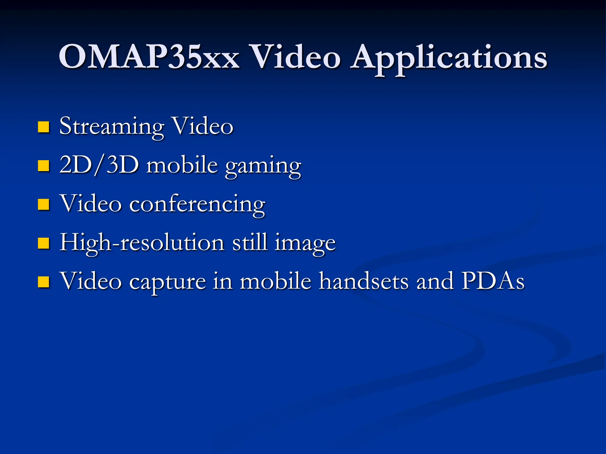 Introduction to OMAP 35x Platform engineering topic | PPT