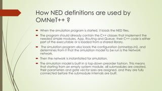 Introduction to om ne t++ | PPTX