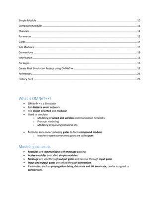 Introduction to OMNeT++ | PDF
