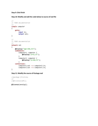 Introduction to OMNeT++ | PDF | Computer Networking | Computing