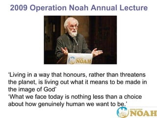 Introduction to Operation Noah | PPT | Non-Profit Organizations ...