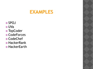 Introduction to online judges | PPT