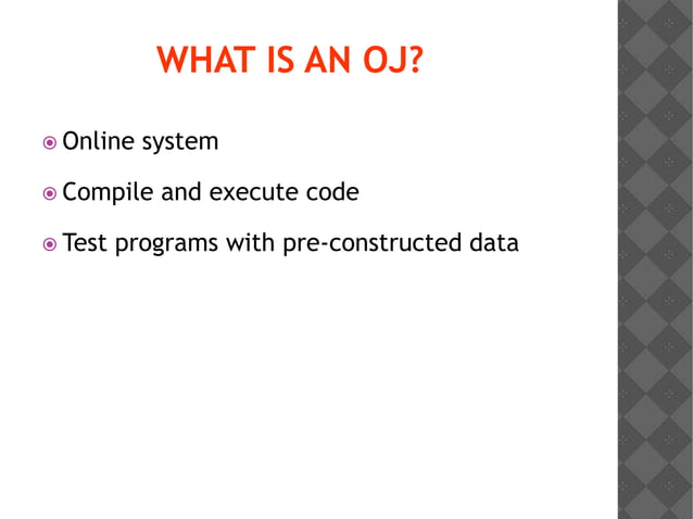 Introduction to online judges | PPT