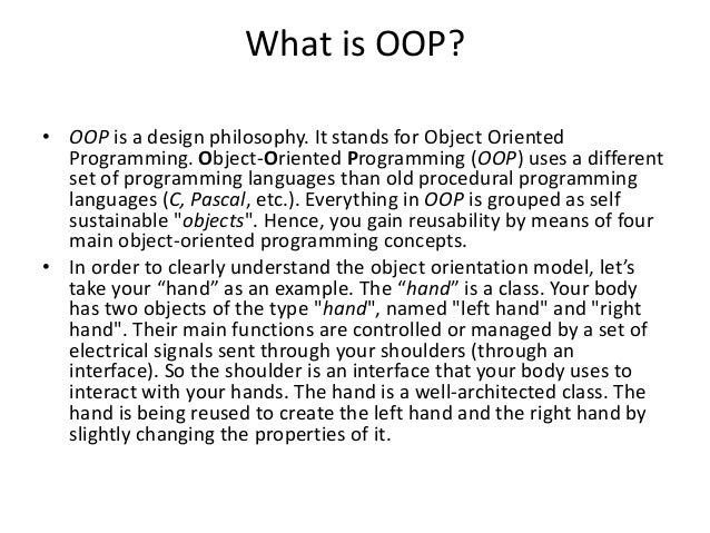 Introduction To Oop