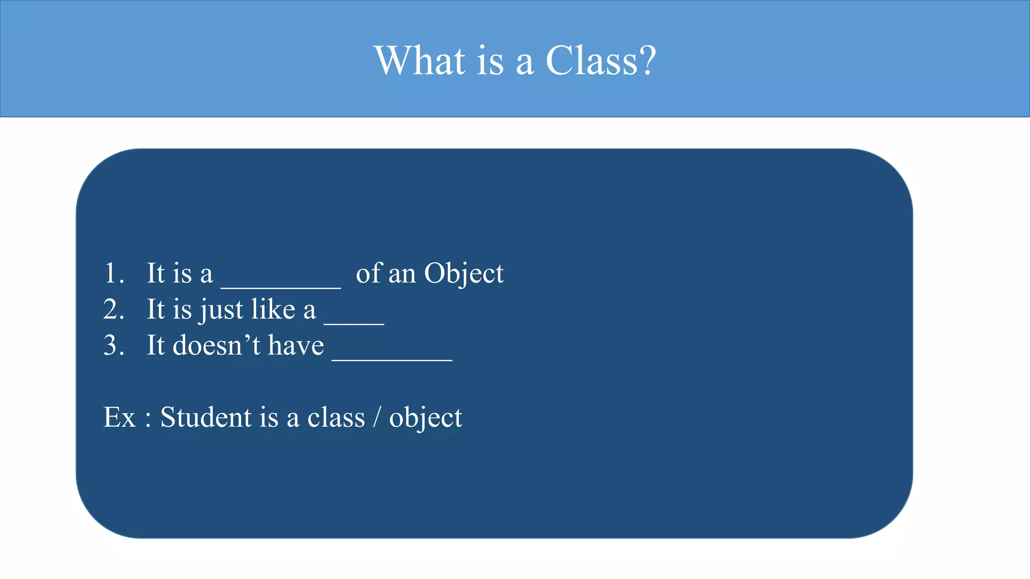 Introduction To Oop Ppt