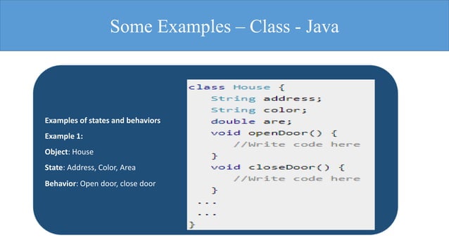Introduction to oop | PPT