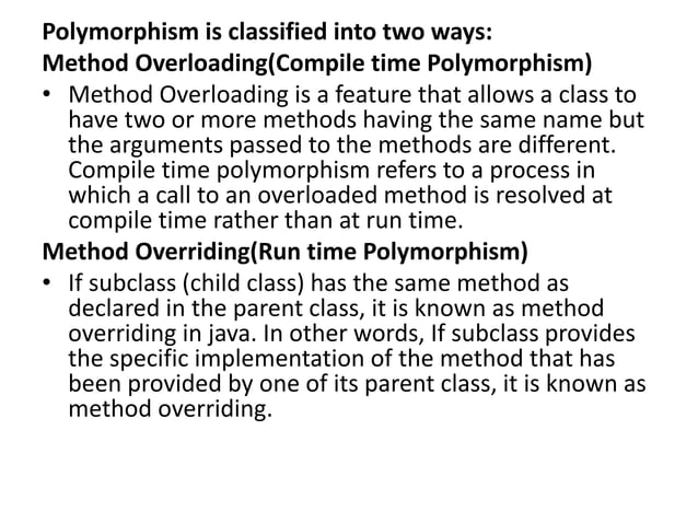 Introduction To Oop And Java Fundamentals Ppt