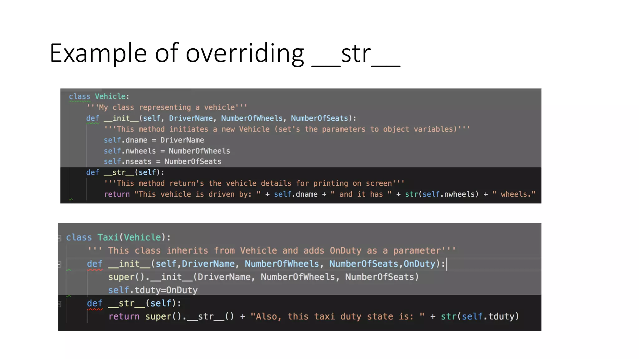 Introduction To Oop In Python Inheritance Ppt
