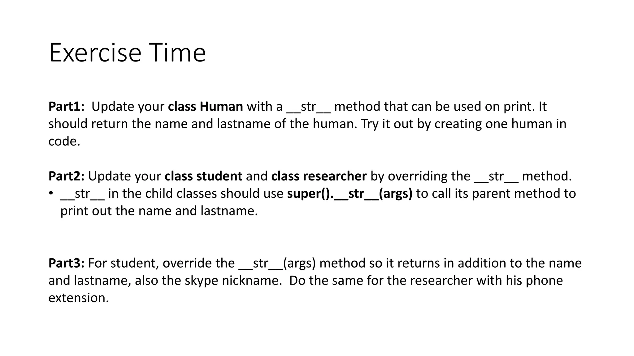 Introduction To Oop In Python Inheritance Ppt