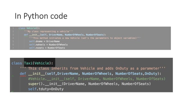 Introduction to OOP in python inheritance | PDF | Programming Languages ...